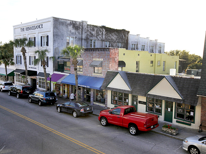 Mount Dora's Renaissance Building stands like a time capsule on a street where shop owners still say "good morning" to everyone who passes by.