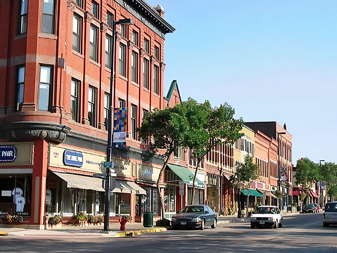 Northfield's historic downtown looks like a movie set where modern life and 19th-century charm shake hands daily.