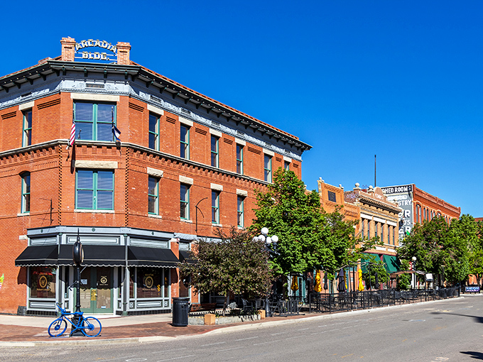 Downtown Pueblo's historic brick buildings stand like sentinels of affordability, where your Social Security check stretches as far as the Colorado sky.