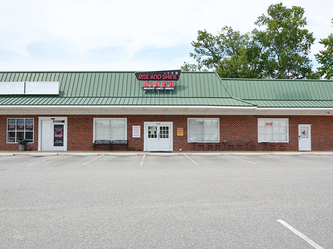 Rise and Shine Diner's humble brick exterior hides a breakfast paradise that locals have treasured for years.