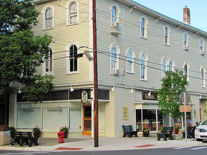 Historic charm meets artistic flair in downtown Saugatuck, where these vintage storefronts house galleries that could turn even your stick figure drawings into conversation pieces.