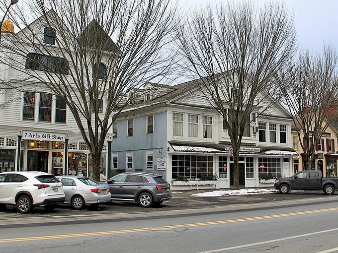 Stockbridge's Main Street looks like it jumped straight out of a Norman Rockwell painting &ndash; because it actually did! Classic New England charm frozen in time.