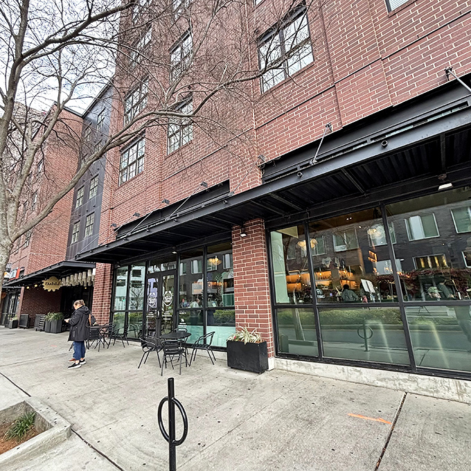 Willa Jean's brick facade might look modern, but inside awaits the breakfast of your childhood dreams, upgraded for your grown-up taste buds.