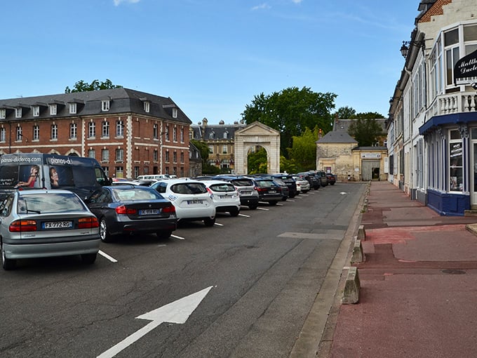 This vibrant orange building isn't just eye-catching&mdash;it's a testament to Abbeville's preservation of character in an affordable package.