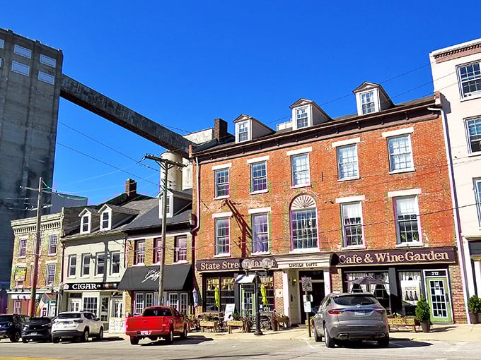 Alton's charming main street feels like a movie set where the extras get to live affordably and the river views come free.