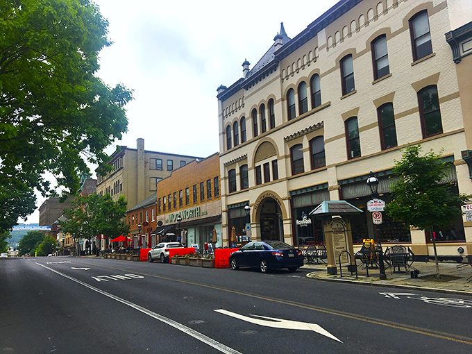 Bethlehem's charming Main Street whispers stories of the past while offering modern comforts at yesterday's prices.