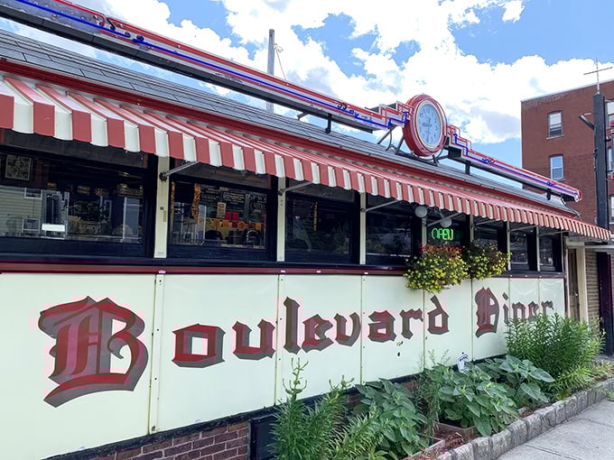 Classic red and white awnings frame this Worcester gem, where counter service isn't just a style&mdash;it's a way of life.