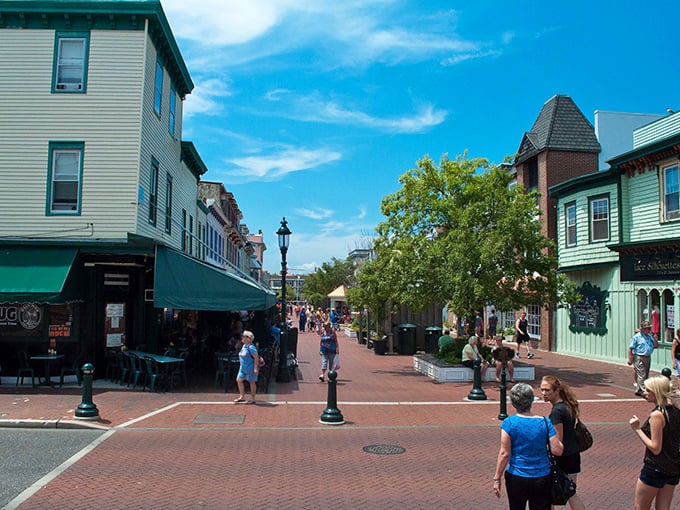 Like a box of architectural candy by the sea. Cape May's Victorian streetscape proves history doesn't have to be dull.