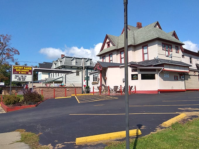 This historic house-turned-steakhouse proves that sometimes the best dining experiences come in packages with porches and personality.