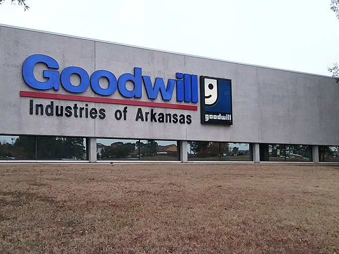 That iconic blue sign with the smiling "G" - like a beacon of hope for both your wallet and your home decorating dreams.