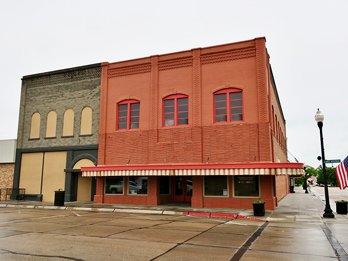 This historic red brick building in Gothenburg could be your new favorite spot for morning coffee that costs less than big city prices.