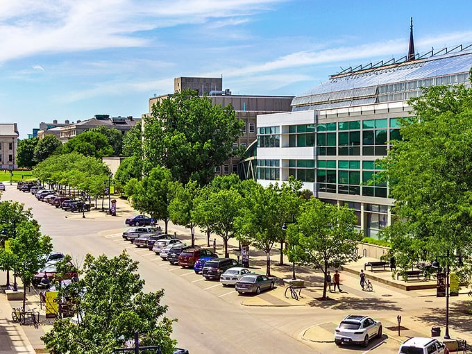 Historic brick buildings whisper stories of affordability while your retirement check does the happy dance.