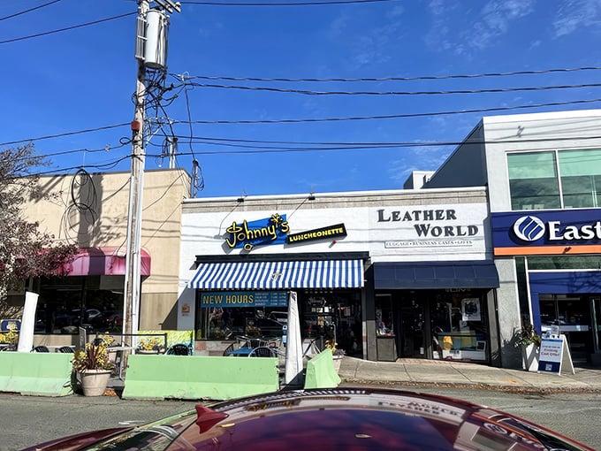 A Newton treasure hiding in plain sight, Johnny's classic storefront promises the kind of breakfast that makes you want to linger over coffee.