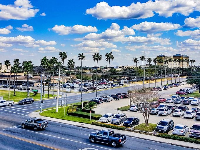 Palm-lined streets and ample parking make McAllen feel like a tropical getaway without the resort prices.