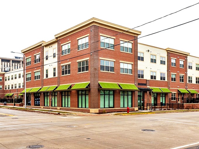 Brick buildings and modern apartments in Muskegon create a perfect blend of charm and affordability for retirees.