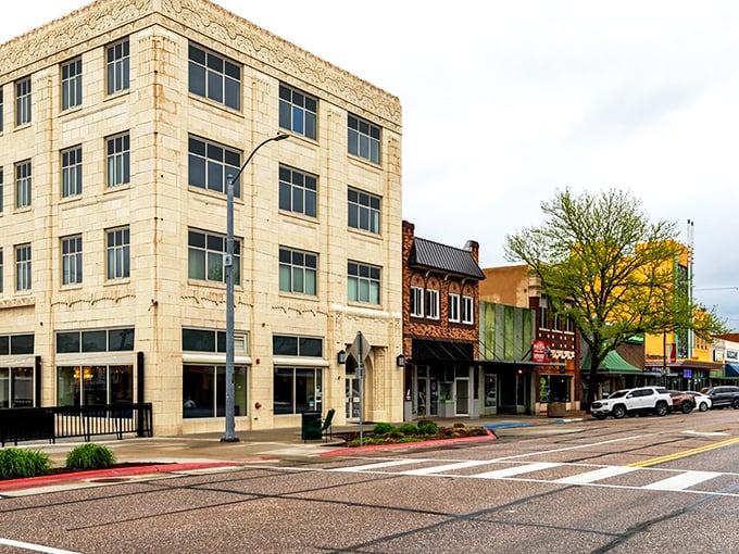 Scottsbluff's beautiful architecture blends old and new, where historic buildings stand proudly alongside modern touches—affordable living with character.