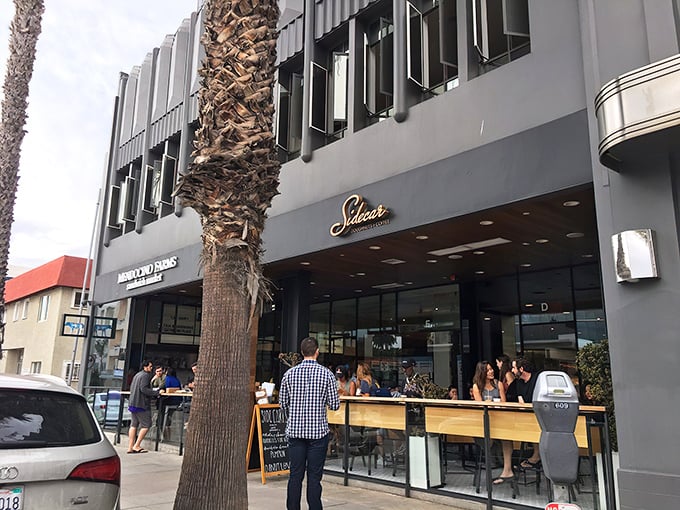 Coffee and donuts, but make it fancy! Sidecar's modern vibe promises treats that are easy on the eyes and the taste buds.