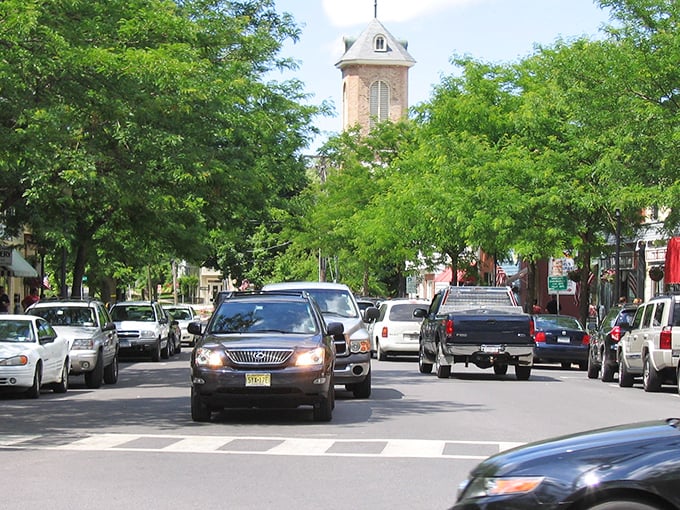 The charming main street of Skaneateles looks like a movie set, but these historic buildings have witnessed centuries of real-life American stories.