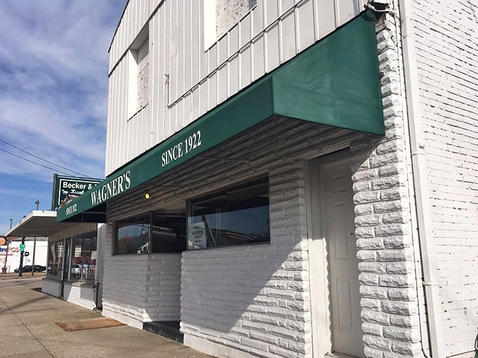 Wagner's Pharmacy: "Step back in time at this racing institution. The green awning has welcomed jockeys, trainers, and hungry locals since 1922."