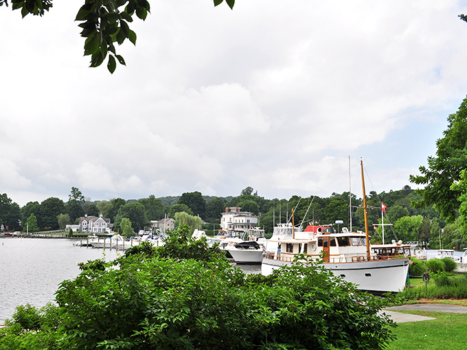 Where boats gently bob in the harbor and white clapboard buildings stand sentinel, Essex's waterfront feels like a living postcard.