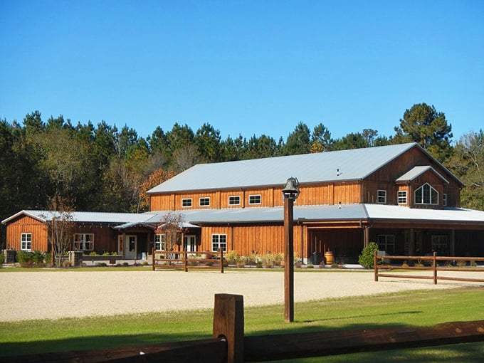 Rustic charm meets craftsmanship at Broadslab Distillery. This wooden haven isn't just pretty&mdash;it's where liquid happiness is made the old-fashioned way.