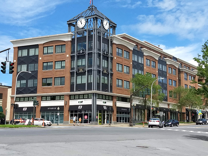 This modern clocktower building bridges Saratoga's Victorian past with its vibrant present&mdash;no time machine required.