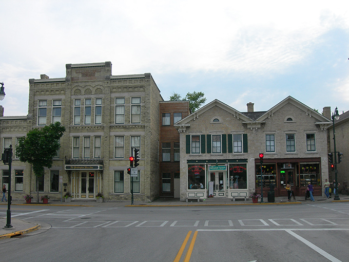 Downtown Cedarburg's historic facades aren't movie sets&mdash;they're the real deal, housing family businesses that have survived the mall era with charm intact.