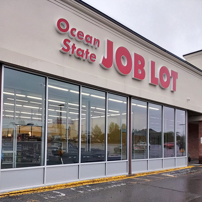 That iconic red signage &ndash; like a beacon for bargain hunters &ndash; beckons shoppers with the silent promise of unexpected finds within.