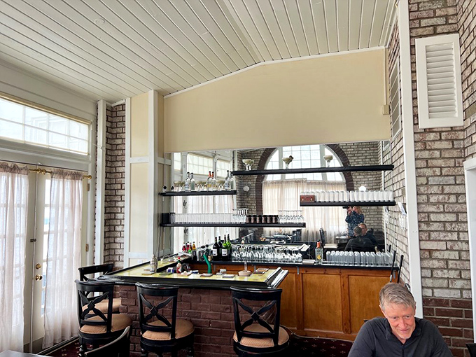 Brick walls, natural light, and a bar setup that says, "Stay awhile." The Coffee Cup's interior strikes that perfect balance between cozy and character-filled.