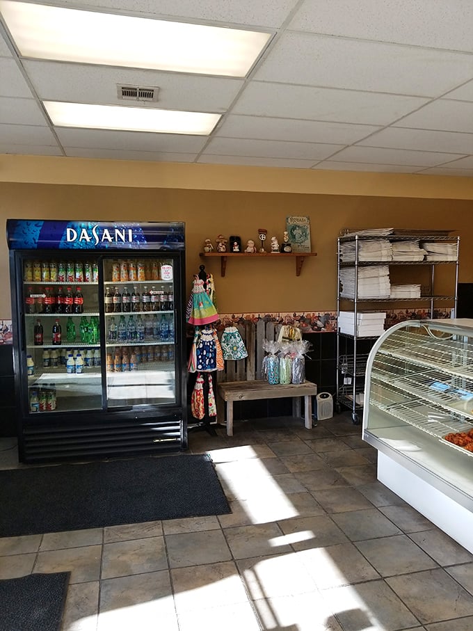 Inside Darla's, time seems to stand still. The no-nonsense interior says, "We put our energy into the donuts, not the decor" – and that's exactly how it should be.