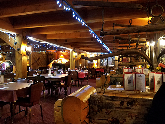 Step inside and time stands still. Wooden beams, twinkling lights, and the promise of a meal worth writing home about.