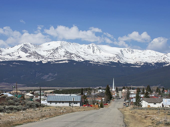 Leadville sits in the shadow of Colorado's highest peaks, where the air is thin but the views are thick with majesty.