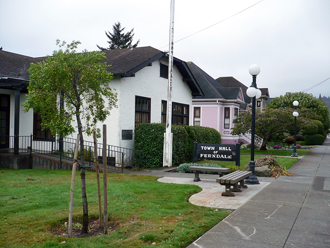 Ferndale's Town Hall might be modest, but it's where the real business of small-town democracy unfolds. No fancy marble columns needed when you've got actual neighbors making decisions.