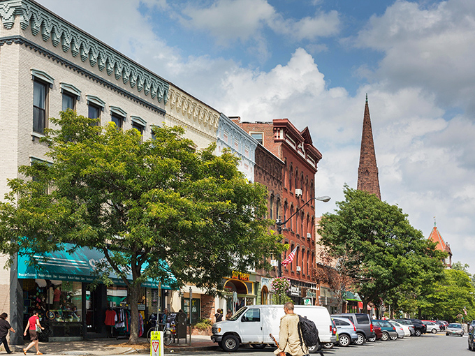 Main Street's blend of Victorian and Federal architecture creates that quintessential New England charm that makes you want to linger, even on Monday mornings.