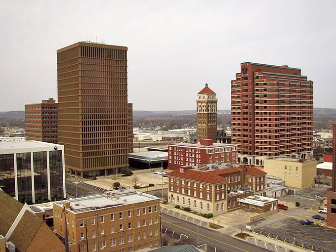 The Bartlesville skyline presents an architectural plot twist &ndash; skyscrapers rising from the Oklahoma plains like concrete wildflowers.
