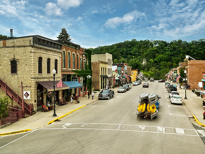 Main Street magic at its finest&mdash;Lanesboro's picture-perfect downtown could make Norman Rockwell reach for his paintbrush all over again. 
