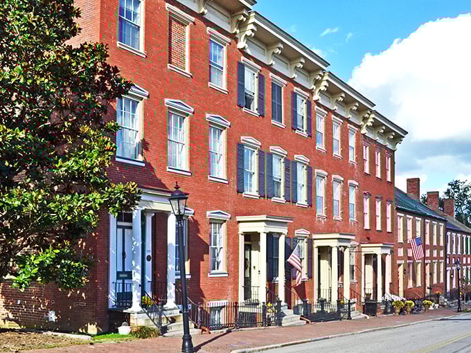 These aren't just buildings&mdash;they're time capsules with mortgages. Old Towne's row houses offer 19th-century craftsmanship at 21st-century affordable prices.