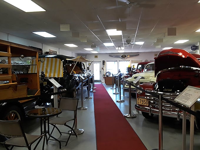 Walking the red carpet here means rubbing shoulders with automotive royalty. The velvet ropes aren't keeping you out&mdash;they're keeping history in.