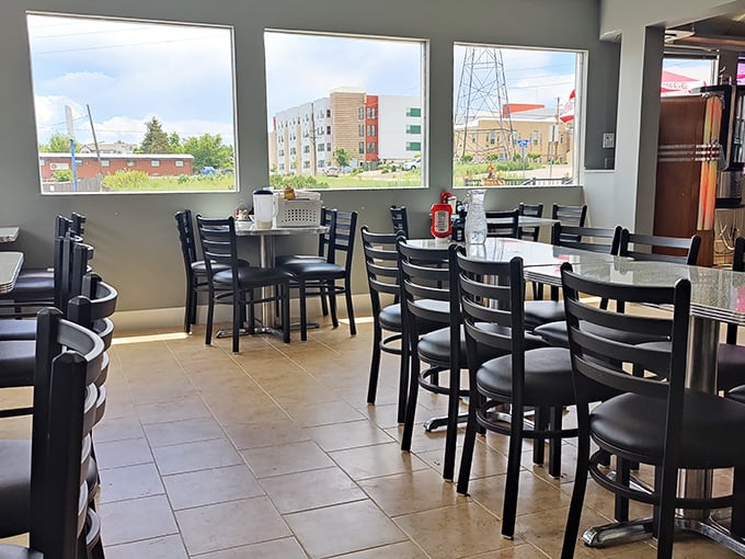 Inside Davies', modern renovations blend seamlessly with classic diner elements &ndash; where conversations flow as freely as the coffee.