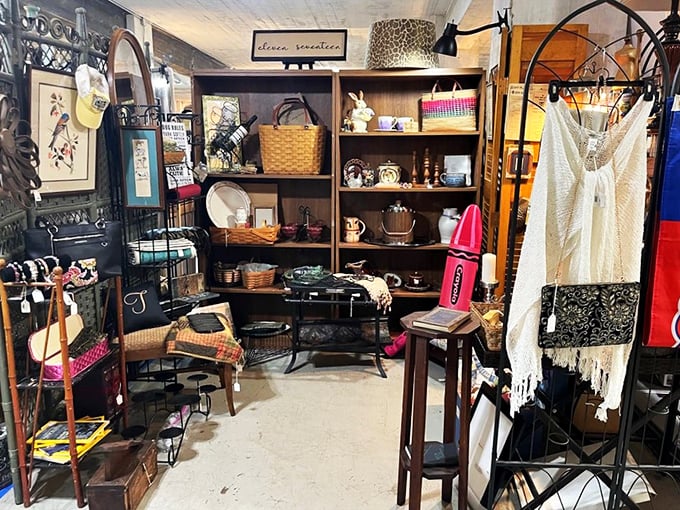 Step into this vendor's booth and prepare for a glorious game of "I Remember That!" Every shelf tells a story your grandmother would approve of.