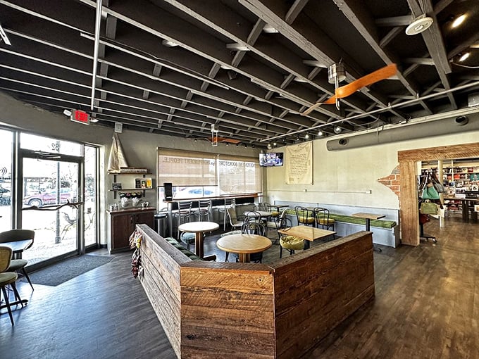 Latte Da caf&eacute; offers the perfect pairing to any literary adventure&mdash;caffeine and conversation in a rustic space where ideas flow as freely as the coffee.