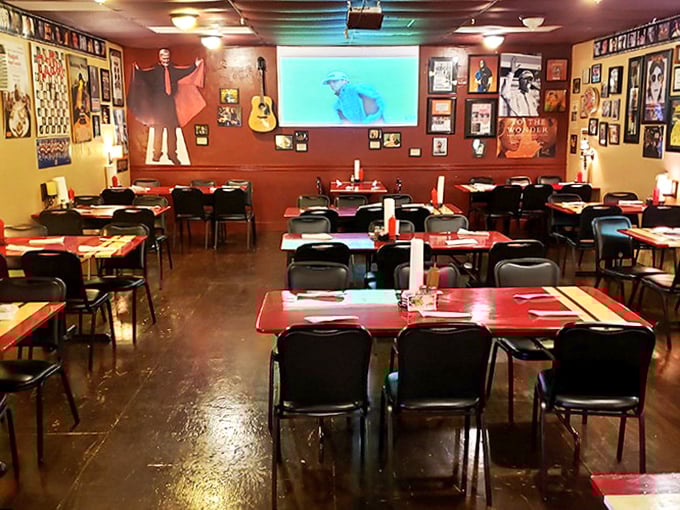 Where memorabilia meets mealtime magic. The walls tell stories while your taste buds create new ones.