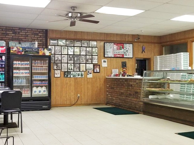 Wood paneling and a simple layout tell you everything you need to know: this place focuses on donuts, not decor. And we're all better for it.