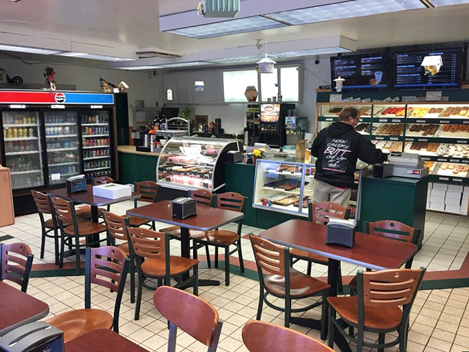 Where conversations flow as freely as the coffee. This no-frills interior has witnessed more morning revelations and friendly debates than most therapists' offices.