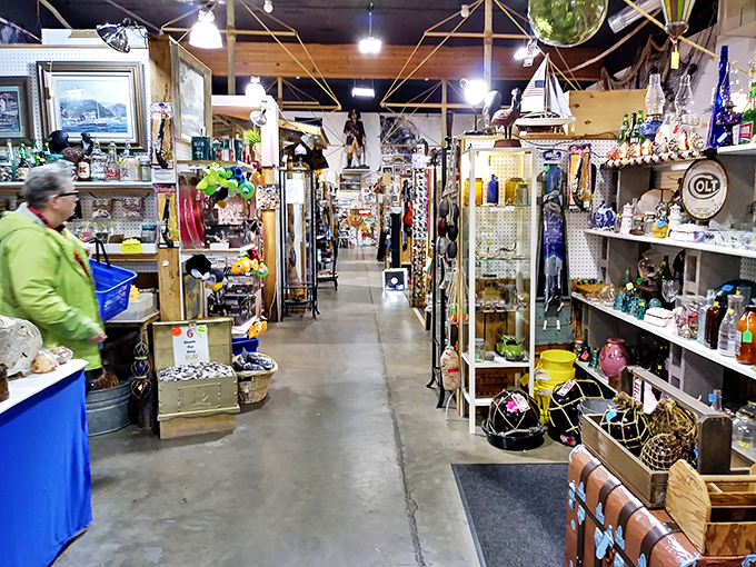 Aisles that seem to stretch into infinity, each booth a universe unto itself. Getting lost here isn't a bug&mdash;it's a feature!