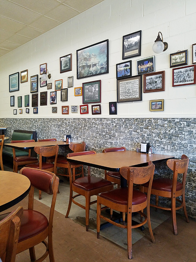 Time travel isn't science fiction at Dub's&mdash;it's served daily alongside burgers. These walls chronicle Athens history through decades of memories.