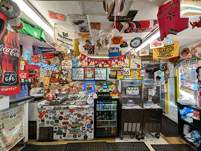 Step inside and your eyes don't know where to land first&mdash;a sensory overload museum where every inch tells a story of American road trips past.