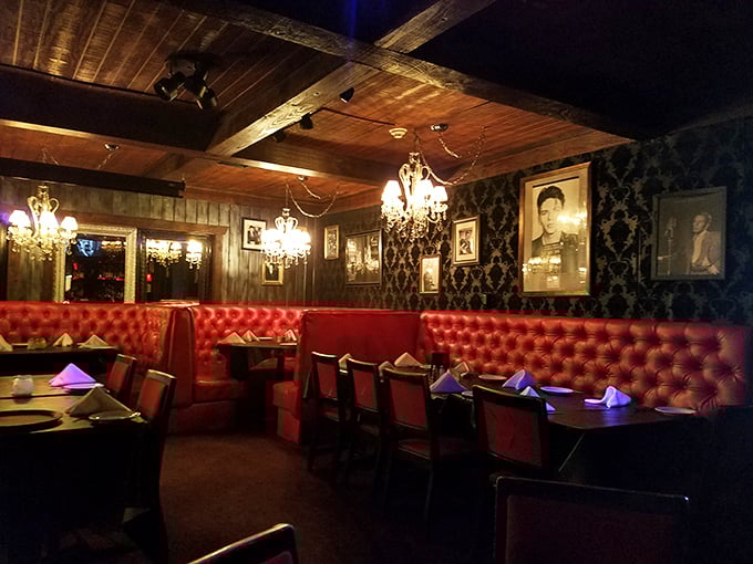 Step inside and you're transported to a 1920s speakeasy. The only password you need? An appetite for Italian cuisine and a taste for adventure.