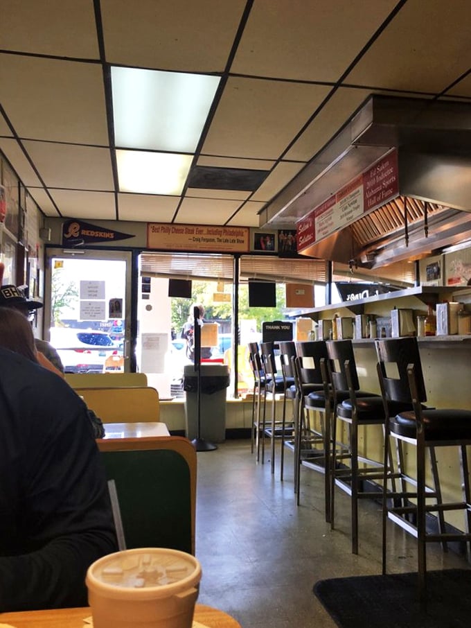 Where everybody knows your name&mdash;or soon will. Salem's counter seating isn't just a place to eat; it's front-row tickets to the breakfast show.