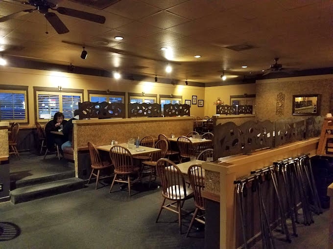 The warm, inviting interior at Francesco's feels like dining in an Italian family's home&mdash;minus the relatives arguing about politics.